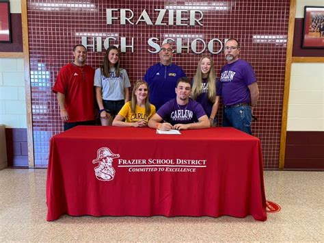 Congrats To Senior Luke Santo On Frazier Athletics Facebook