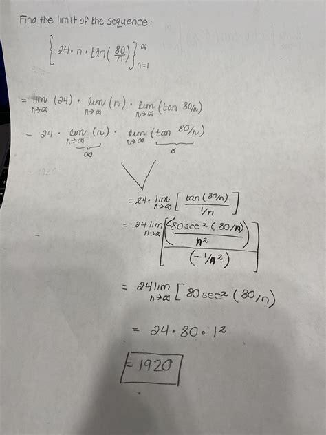 University Level Calculus Could Anyone Verify Whether Or Not I Solved