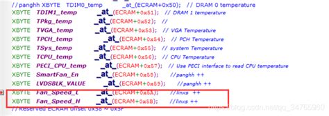 Ec读取风扇转速并在bios中显示fan Tach Csdn博客