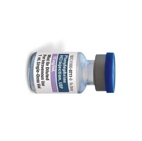Phenylephrine Hydrochloride Injection At ₹ 324 Bottle In Nagpur Id 2852991193797