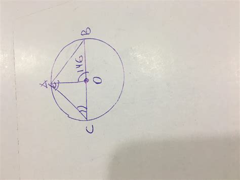 У колі з центром у точці О проведено хорду АВ і діаметр ВС Знайдіть