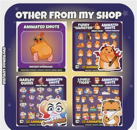 Patrick Animated Emote Pack Funny Sponge Style Twitchdiscord Emotes