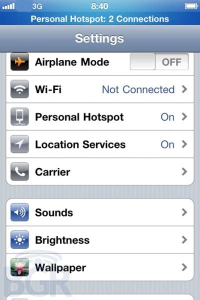 Ios 43 To Bring Personal Hotspot To Iphone Ios 43 To Bring Personal Hotspot To Iphone