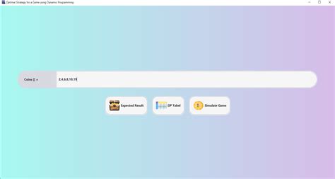 GitHub AnasATaleeb OptimalStrategyForAGame DynamicProgramming Comp Project Dynamic