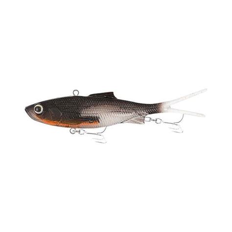 Samaki Vibelicious Fork Tail Soft Vibe Lure 125mm 30g Smokin Orange Bcf