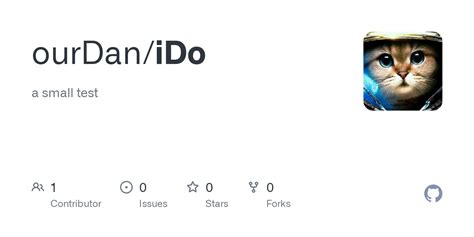 GitHub OurDan IDo A Small Test