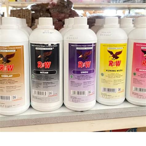 Jual Pewarna Pangan Merk Randw 750ml Shopee Indonesia