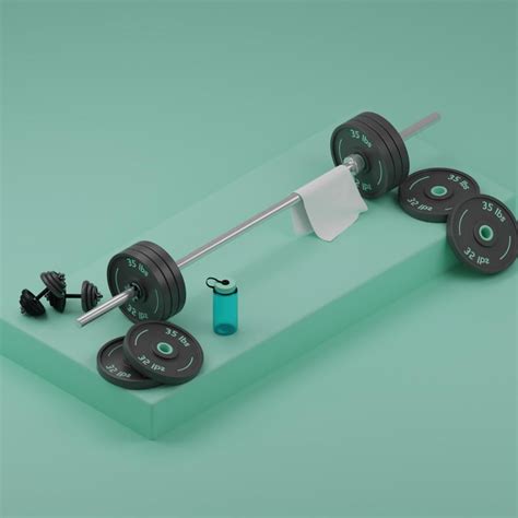 Stylised Gym Set Blender Tutorial R Blender