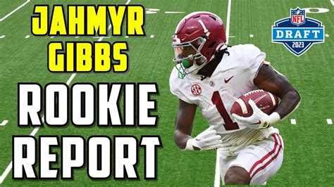 Jahmyr Gibbs 2023 Nfl Draft Rookie Scouting Report Youtube
