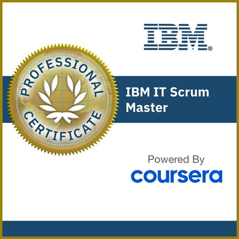 Ibm It Scrum Master Professional Certificate Credly