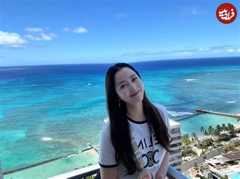 تصاویر تیپ تابستانی بانو جانگ سریال دونگ‌یی در جزایر هاوایی