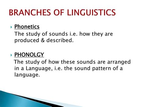 What Is Linguistics
