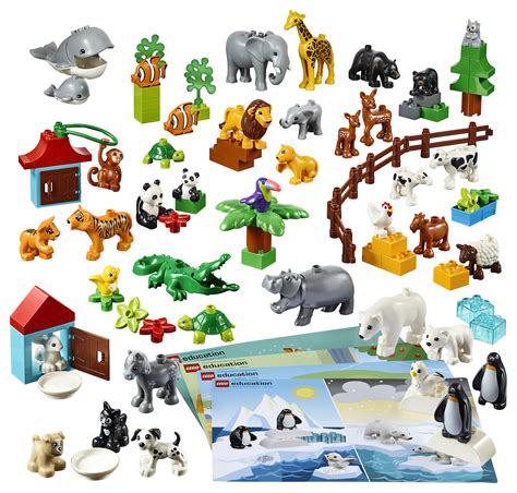 DUPLO Tiere Set - Wildtiere, Zootiere, Haustiere und Bauernhoftiere ...