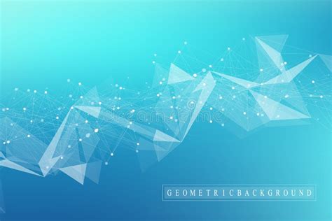 Big Data Visualization With A World Globe Abstract Vector Background