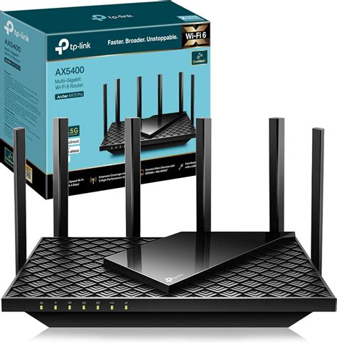 Tp Link Ax5400 Mbps Multi Gigabit Wi Fi 6 Router Onemesh™ Vpn Supported Usb 3 0 Port 1 Ghz