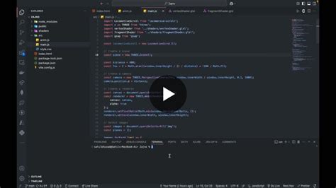 Experimenting With Threejs And Webgl Interactive Visuals Sahil Bhuvad Posted On The Topic