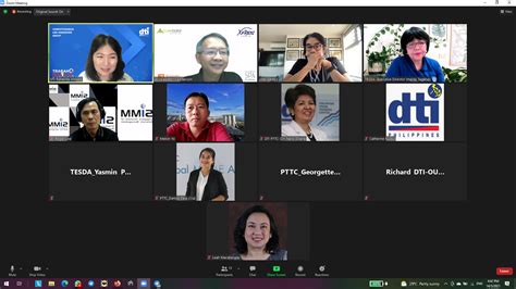 Meeting With Dti On The Philippine Skills Framework Movement 14 May