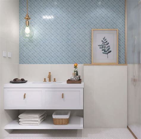 La Jolla Fan Porcelain Mosaic Porcelain Mosaic Mosaic Flooring