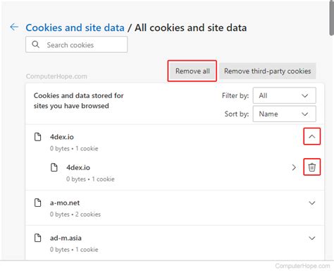 How To Enable Disable View Or Delete Internet Cookies