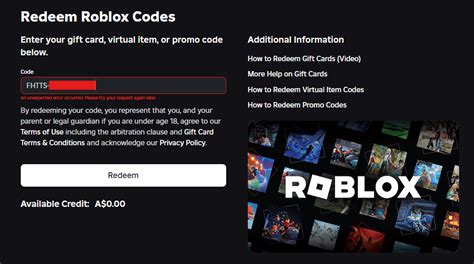Issue With Microsoft Rewards Redemption Code For 400 Robux Microsoft Qanda