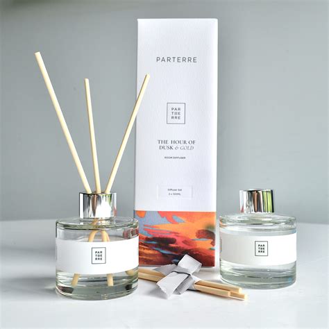 The Hour Of Dusk And Gold Reed Diffuser Parterre Fragrances