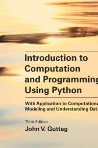 Open Library Introduction To Computation And Programming Using Python With Application To