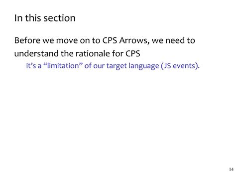 ppt lecture 23 implementing arrowlets lifting handlers with