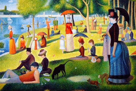 A Sunday Afternoon On The Island Of La Grande Jatte Georges Seurat