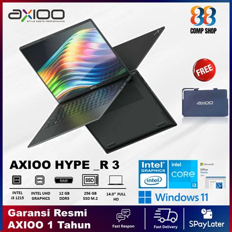 Jual Axioo Hype R Oled Core I Gb Gb Ssd Windows Fhd Ips Blk Kg Shopee