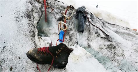 Melting Ice In Switzerland Reveals Remains Of Climber Who Disappeared On Glacier 37 Years Ago