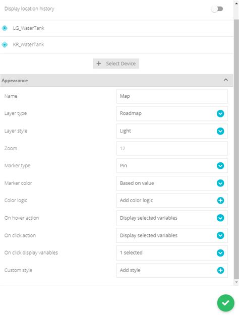 map widget mobile functionality data management ubidots community