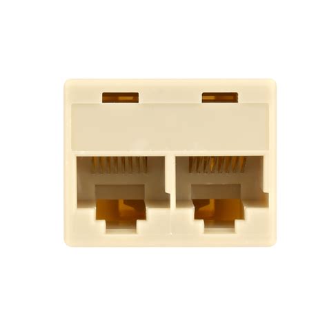 이지넷유비쿼터스 Nextu 커오프 Rj45 Y형 Utp 랜 커플러 1658rj Y연장 젠더소형 젠더메인단자rj45확장단자