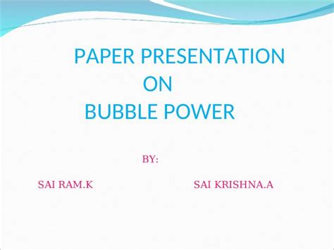 PPT Bubble Ppt 1 DOKUMEN TIPS