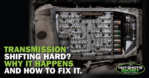 Why Does My Transmission Shift Hard Fix Your Transmission