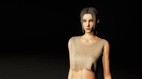 3d 3d Charcter Girl Worker Turbosquid 2223414