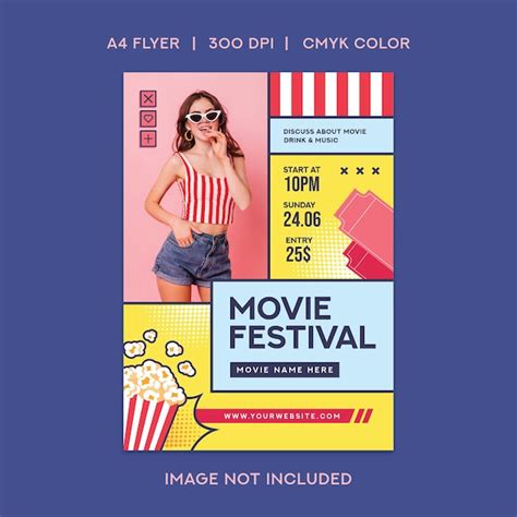 Página 2 Psd De Afiche Festival Cine 17000 Plantillas Psd