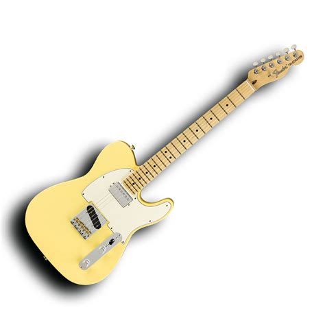 Fender American Performer Hs Telecaster With Gig Bag Vintage White