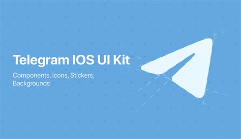 Telegram Ios Ui Kit Figma