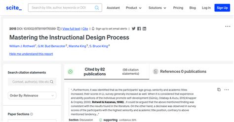 Mastering The Instructional Design Process