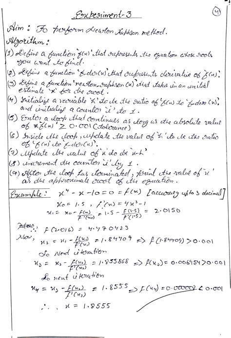 newton raphson method