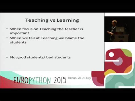 Europython Talk Online Education Challenges And Opportunities For