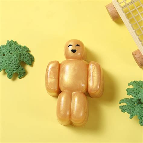 200g Gold Roblox Noob Taba Squishy Fufusquishy