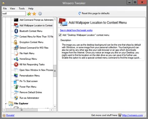 Desktop Wallpaper Location Context Menu In Windows 10