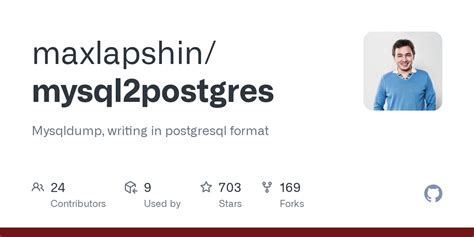 Github Maxlapshin Mysql Postgres Mysqldump Writing In Postgresql Format