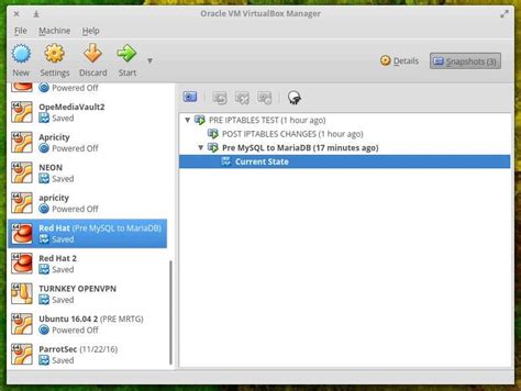 How To Use Snapshots In Virtualbox Techrepublic
