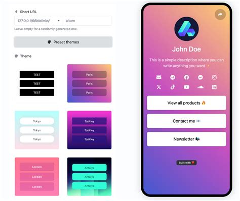🔗 Rút Gọn Links 📱 Bio Link 🤳 Qr Codes 👤 Vcard Links 📃 Gửi File Miễn