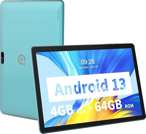 Pritom Android Wifi Tablet Android 13 64gb Rom Expandable To 512gb Quad Core Processor Hd
