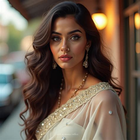 An Indian Woman Inspired By Famous Character Savita Bhabhi Seaart Ai