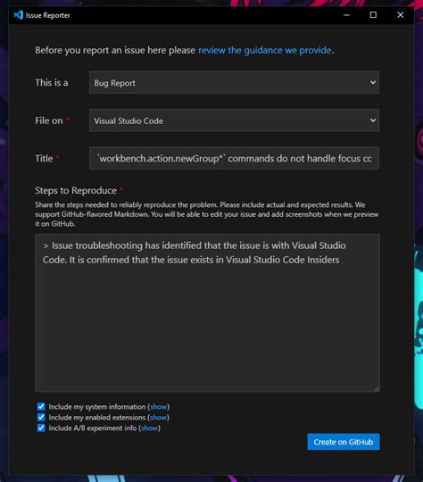 Creating A New Empty Editor Group Can Leave Focus In Inactive Group