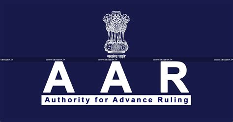 Advance Ruling Declares Void Ab Initio Us 1041 Of Cgst Act On